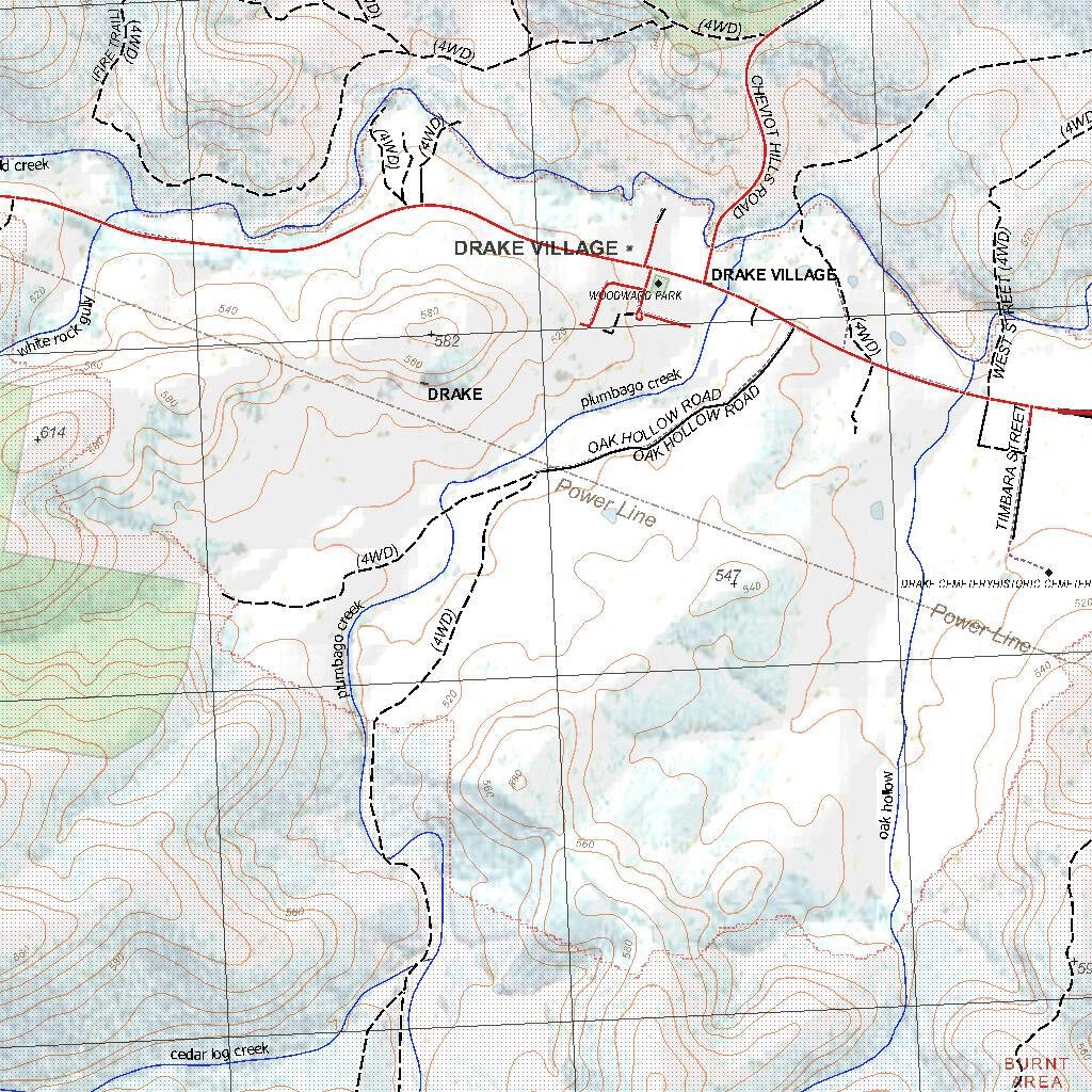 Getlost Map 9340-2S Drake NSW Topographic Map V15 1:25,000 by Getlost ...