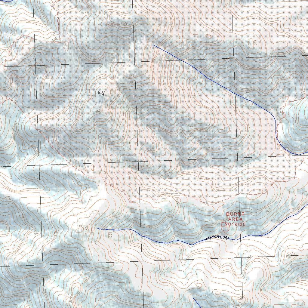 Getlost Map 9135-4N Moonbi NSW Topographic Map V15 1:25,000 by Getlost ...