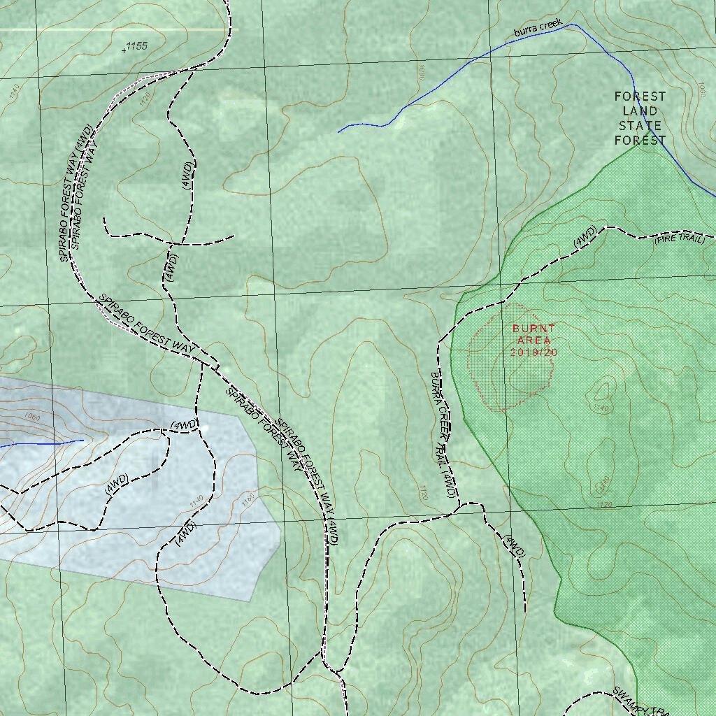 Getlost Map 9339-4S Sandy Flat NSW Topographic Map V15 1:25,000 by ...
