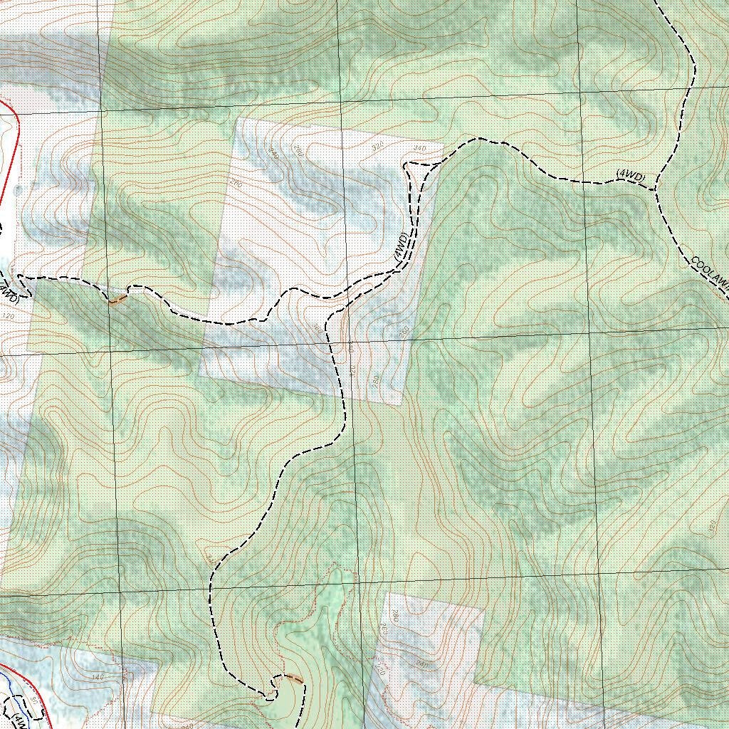 Getlost Map 9132-3N Broken Back NSW Topographic Map V15 1:25,000 by ...