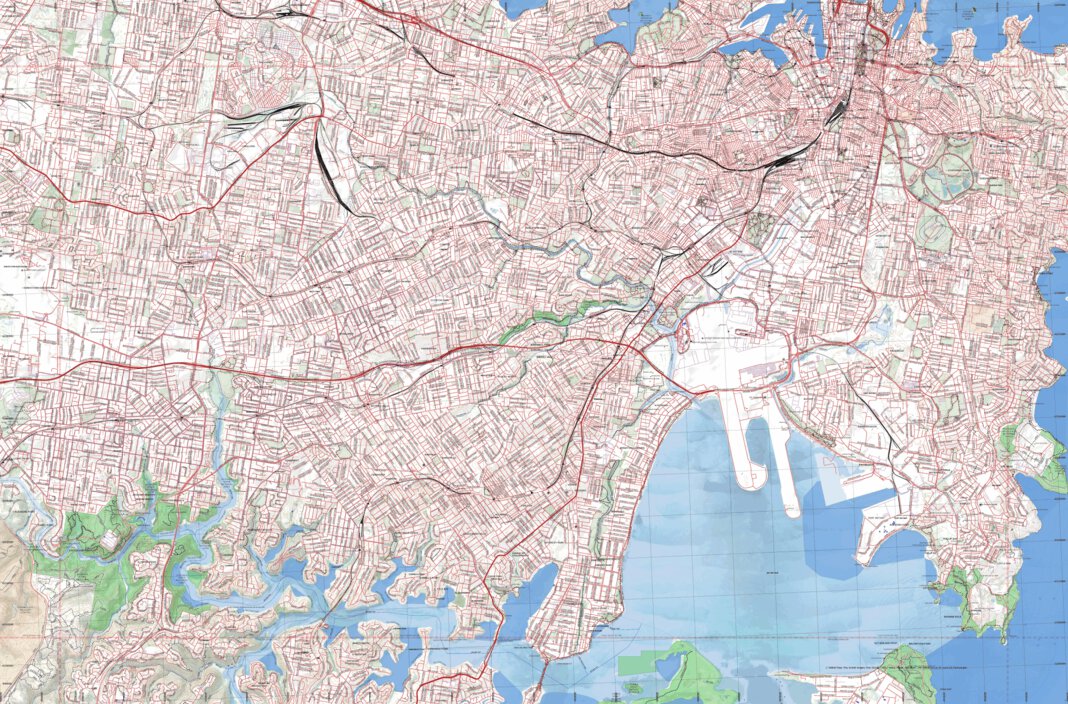 Getlost Map 9130-3S Botany Bay NSW Topographic Map V15 1:25,000 by ...