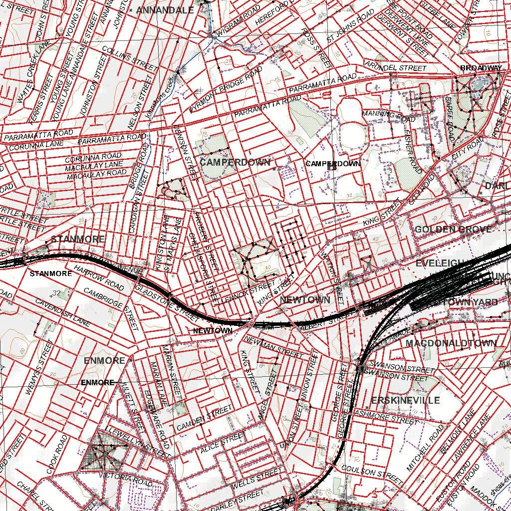 Getlost Map 9130-3S Botany Bay NSW Topographic Map V15 1:25,000 by ...