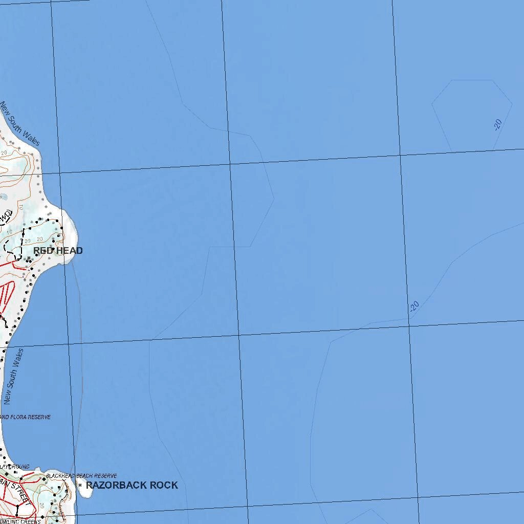Getlost Map 9433-4N Hallidays Point NSW Topographic Map V15 1:25,000 by ...