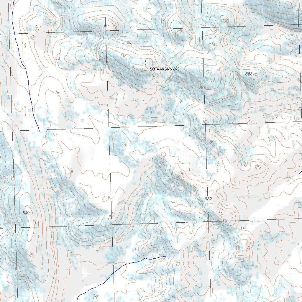 Getlost Map 9037-4S Cobbadah NSW Topographic Map V15 1:25,000 by ...