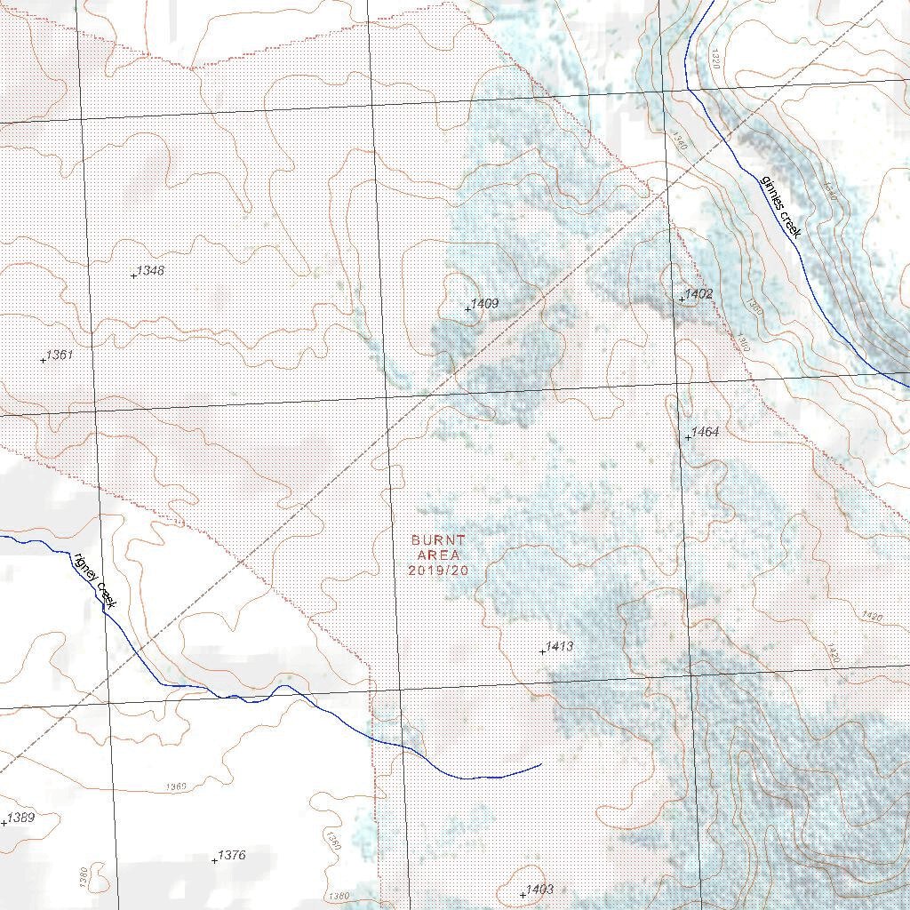 Getlost Map 9337-2S Ebor NSW Topographic Map V15 1:25,000 by Getlost ...