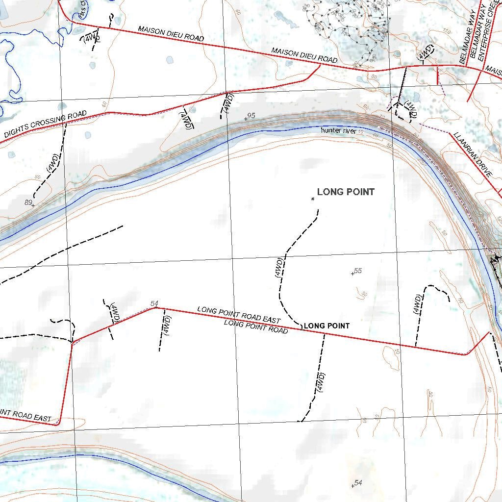 Getlost Map 9132-4N Singleton NSW Topographic Map V15 1:25,000 by ...