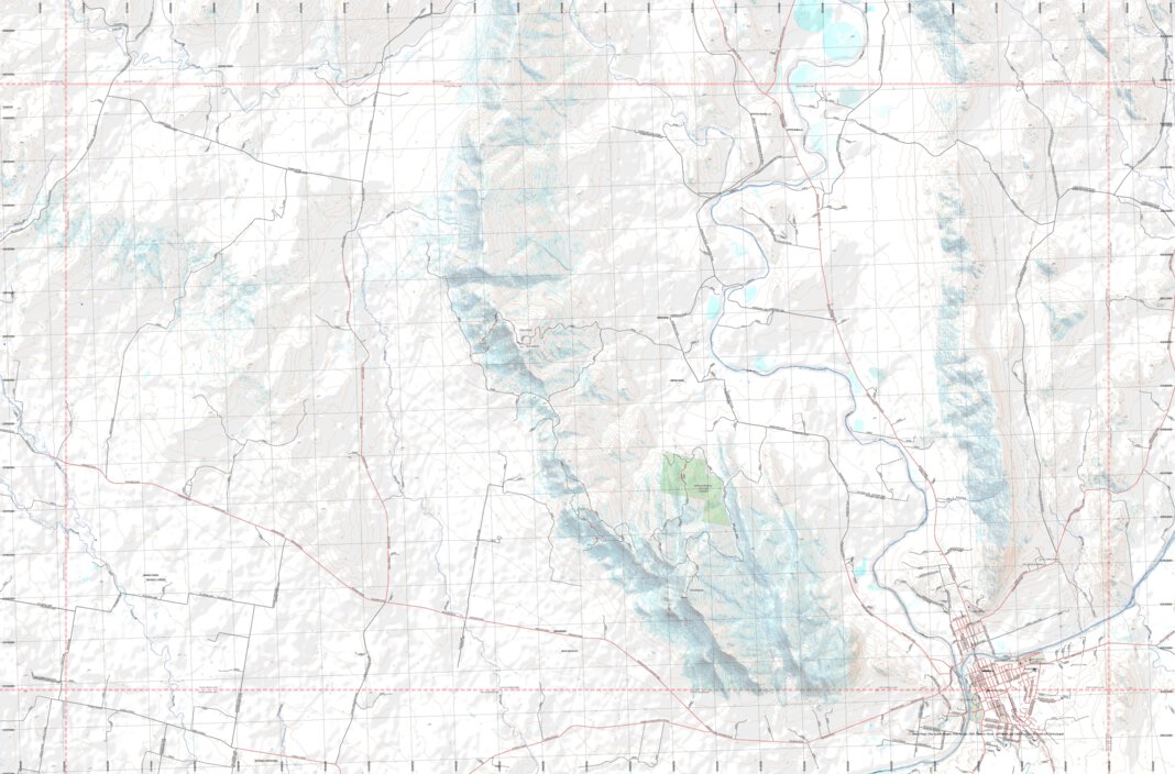 Getlost Map 9036-4S Manilla NSW Topographic Map V15 1:25,000 by Getlost ...