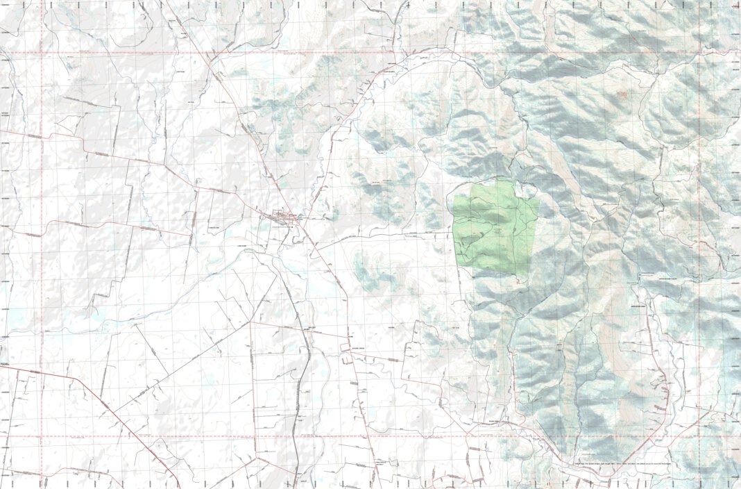 Getlost Map 9036-2S Attunga NSW Topographic Map V15 1:25,000 by Getlost ...