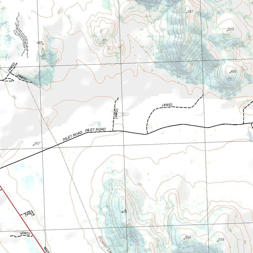 Getlost Map 9036-2S Attunga NSW Topographic Map V15 1:25,000 by Getlost ...