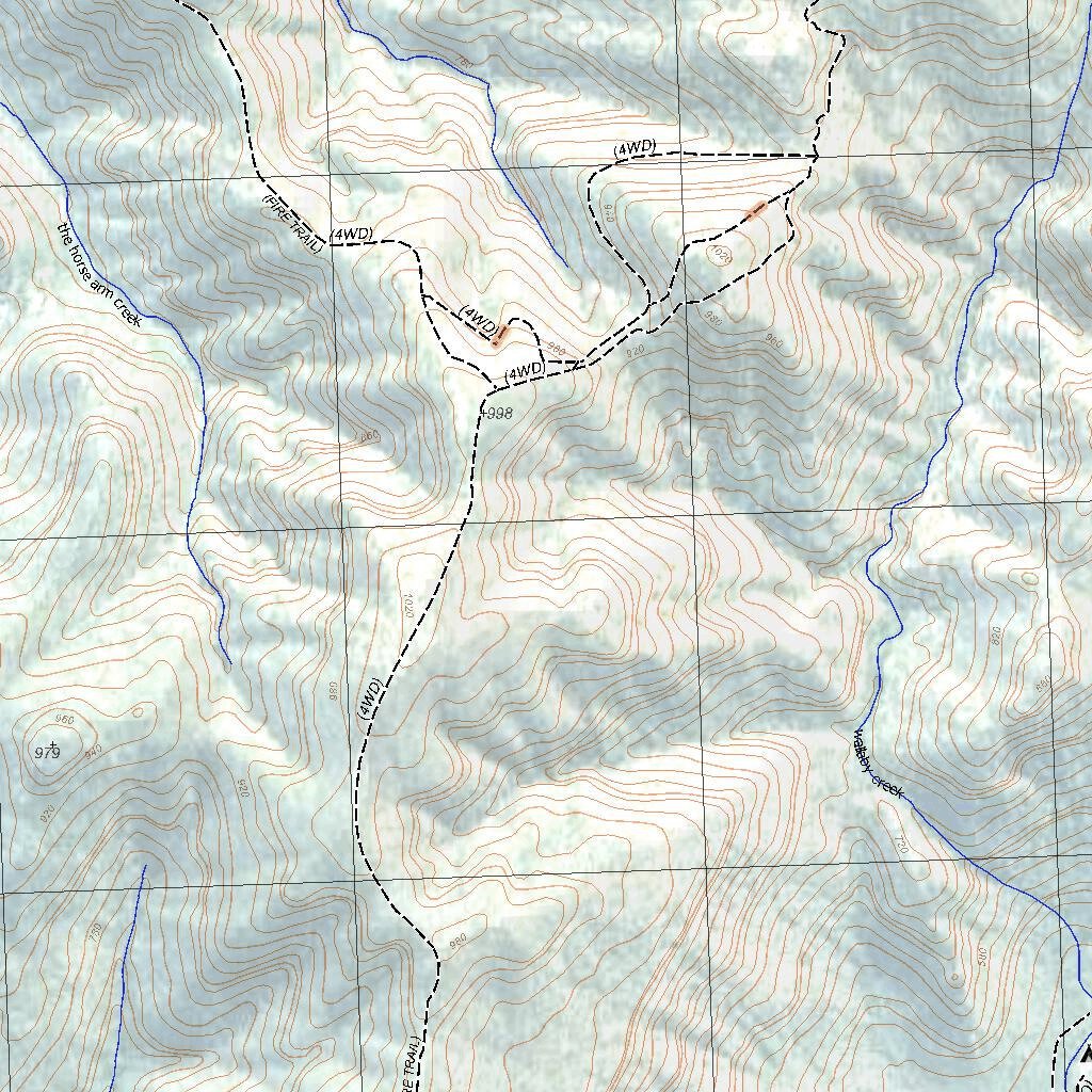 Getlost Map 9036-2S Attunga NSW Topographic Map V15 1:25,000 by Getlost ...