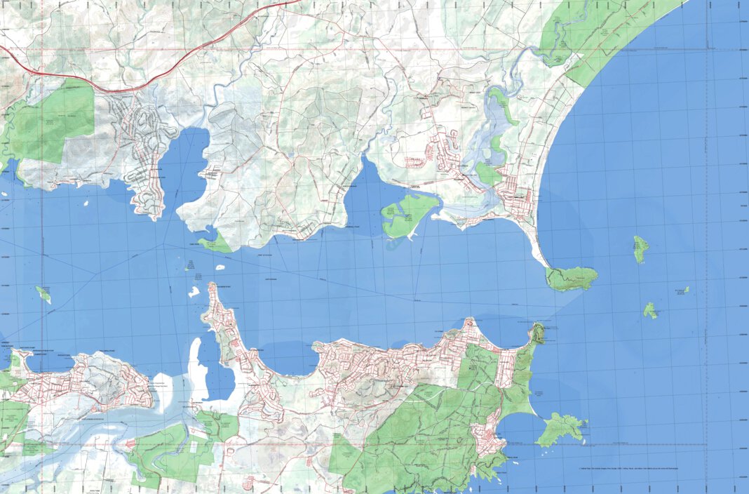 Getlost Map 9332-4S Port Stephens NSW Topographic Map V15 1:25,000 by ...