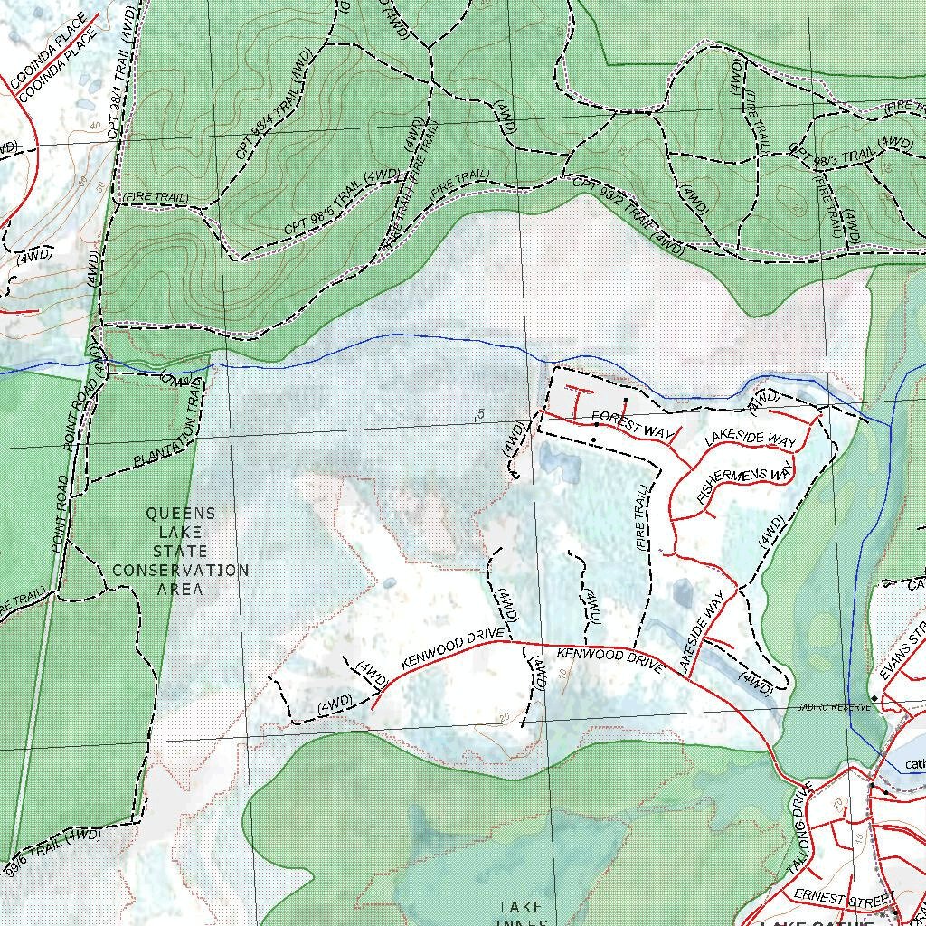 Getlost Map 9434-1N Grants Head NSW Topographic Map V15 1:25,000 by ...