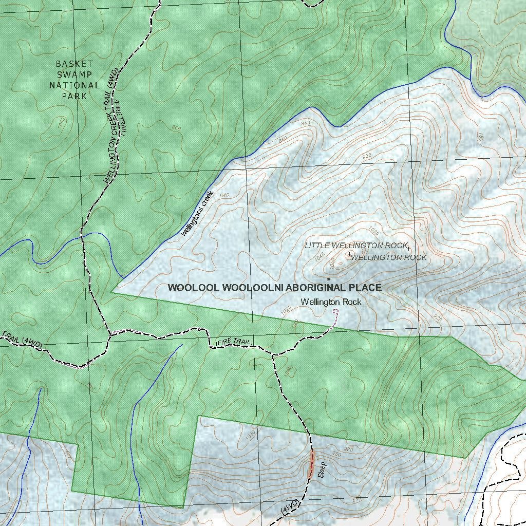 Getlost Map 9340-3S Boonoo Boonoo NSW Topographic Map V15 1:25,000 by ...