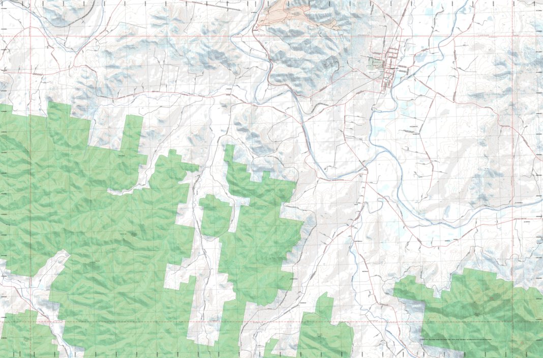 Getlost Map 9033-3S Denman NSW Topographic Map V15 1:25,000 by Getlost ...