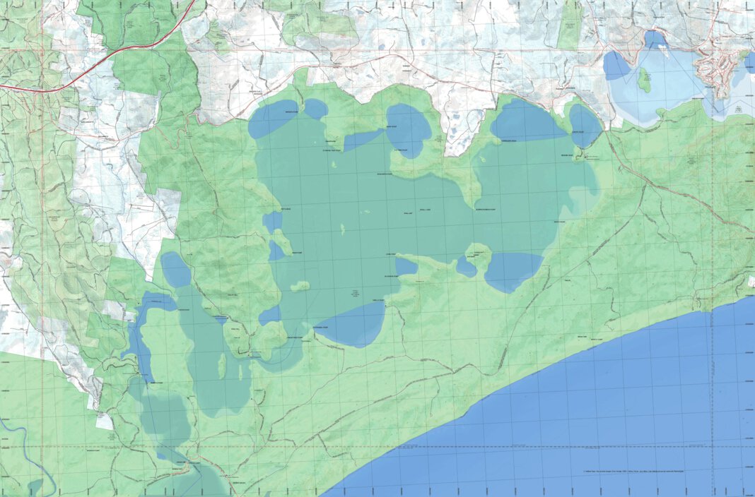 Getlost Map 9333-2S Myall Lake NSW Topographic Map V15 1:25,000 by ...