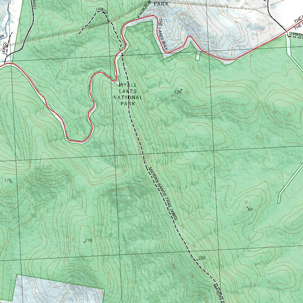 Getlost Map 9333-2S Myall Lake NSW Topographic Map V15 1:25,000 by ...