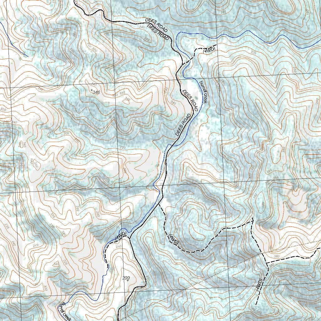 Getlost Map 9334-3S Bundook NSW Topographic Map V15 1:25,000 by Getlost ...