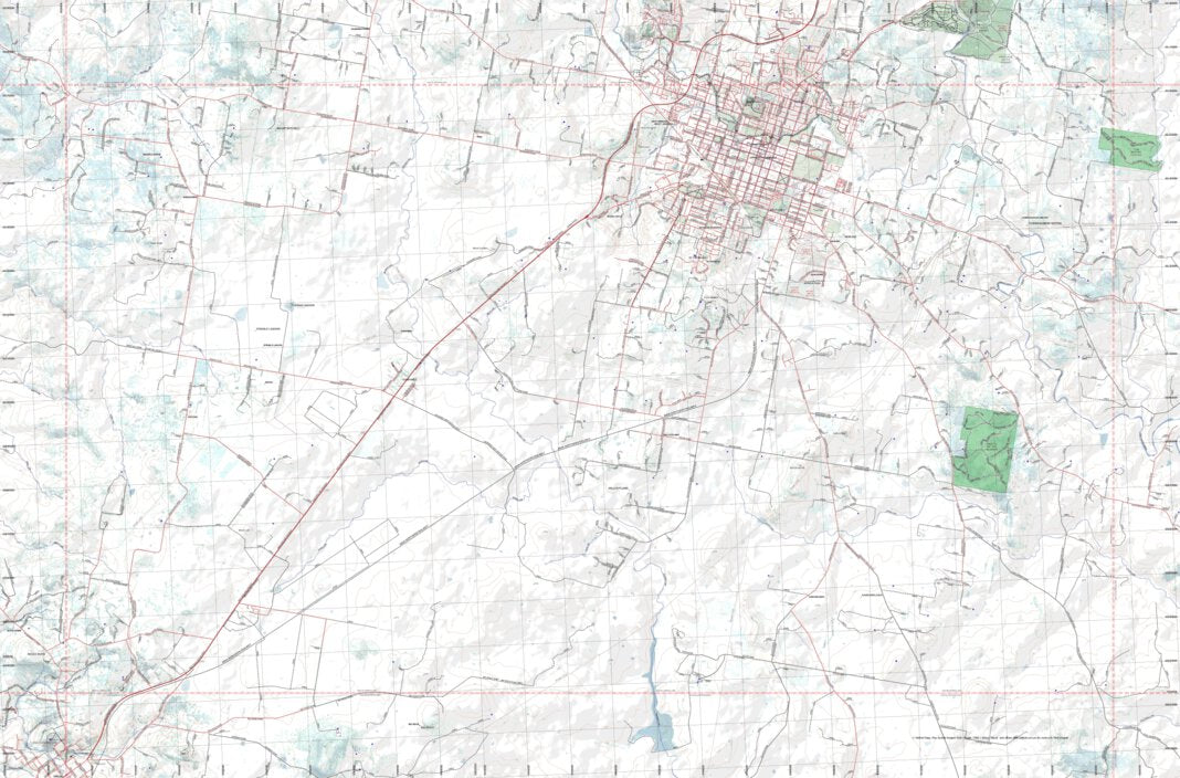 Getlost Map 9236-4N Armidale NSW Topographic Map V15 1:25,000 by ...