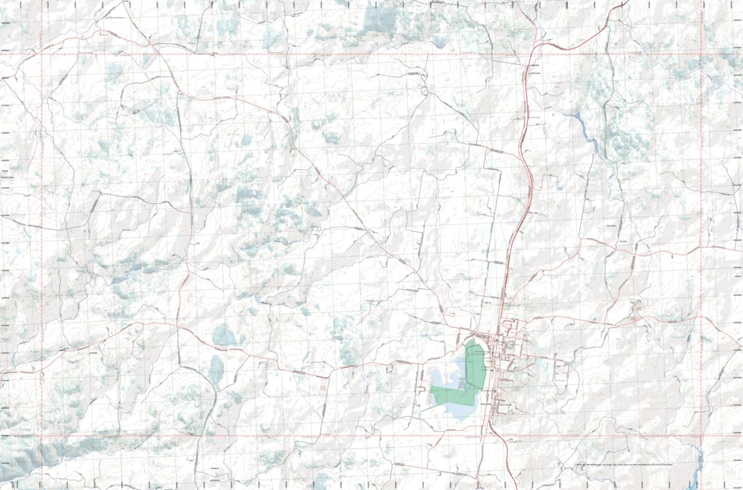 Getlost Map 9237-4S Guyra NSW Topographic Map V15 1:25,000 by Getlost ...