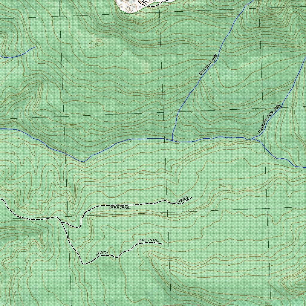 Getlost Map 9133-1N Barrington Tops NSW Topographic Map V15 1:25,000 by ...