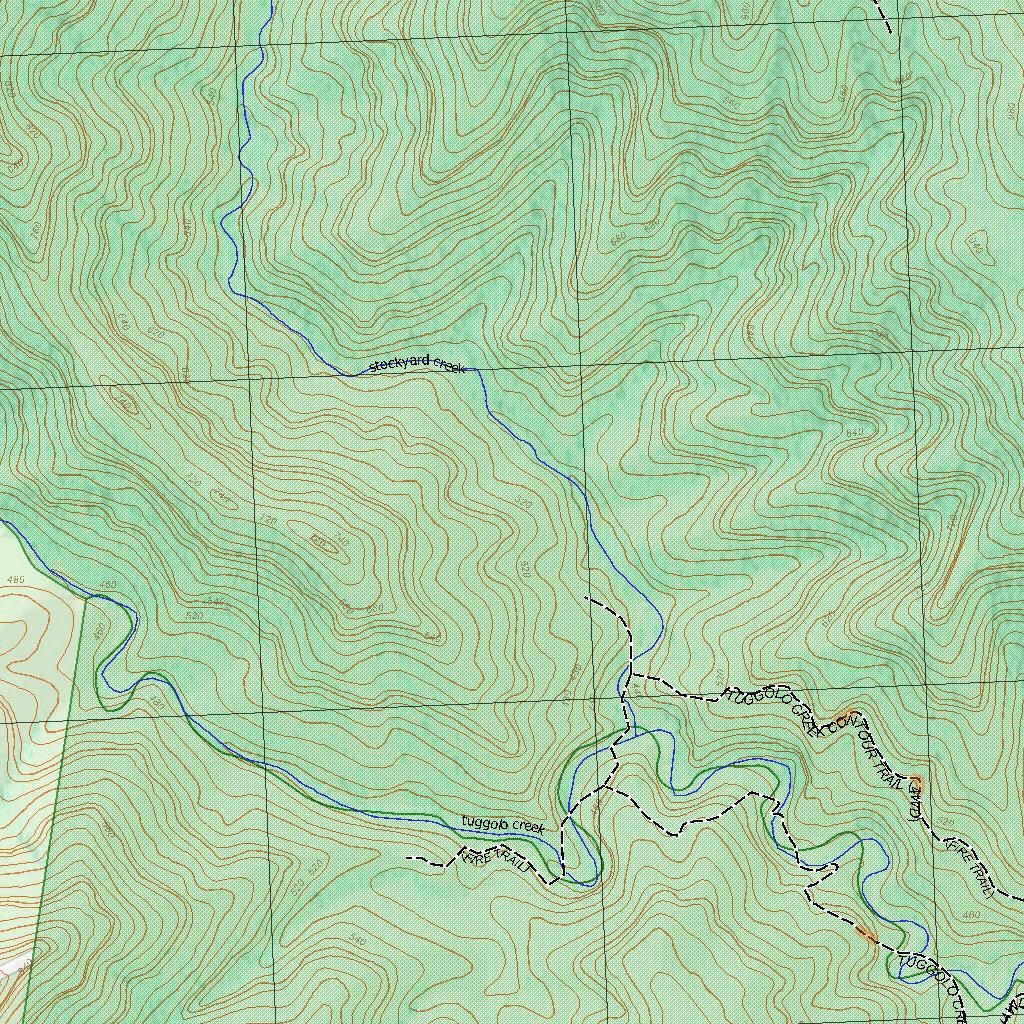 Getlost Map 9234-4N Nowendoc NSW Topographic Map V15 1:25,000 by ...