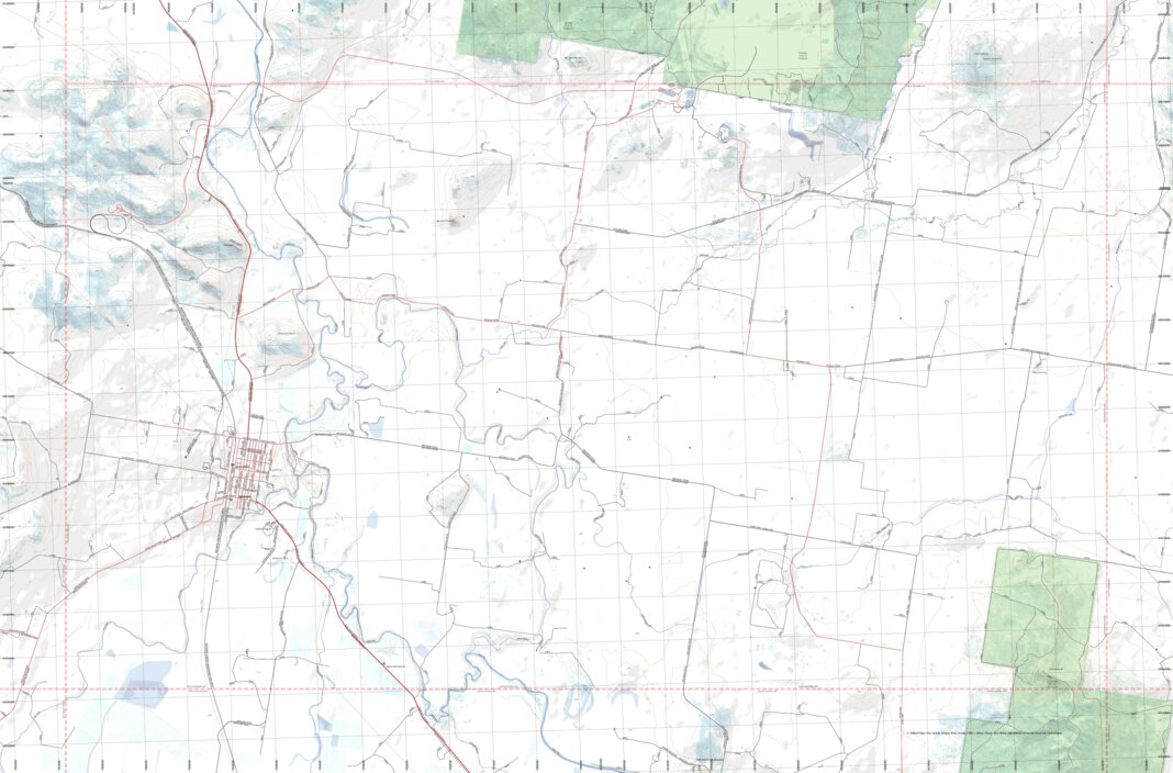 Getlost Map 8936-4S Boggabri NSW Topographic Map V15 1:25,000 by ...