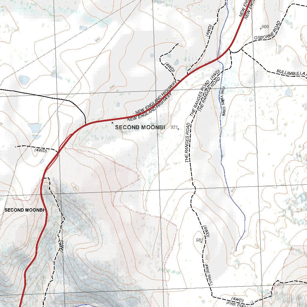 Getlost Map 9136-3S Bendemeer NSW Topographic Map V15 1:25,000 by ...
