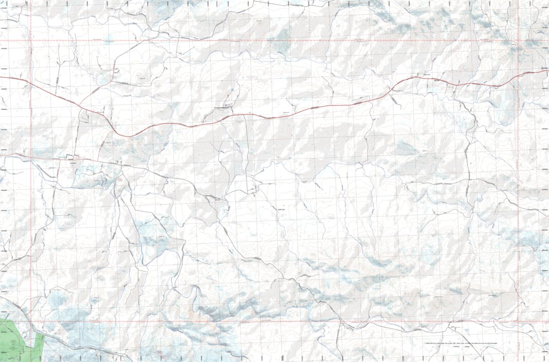Getlost Map 9138-2N Elsmore NSW Topographic Map V15 1:25,000 by Getlost ...