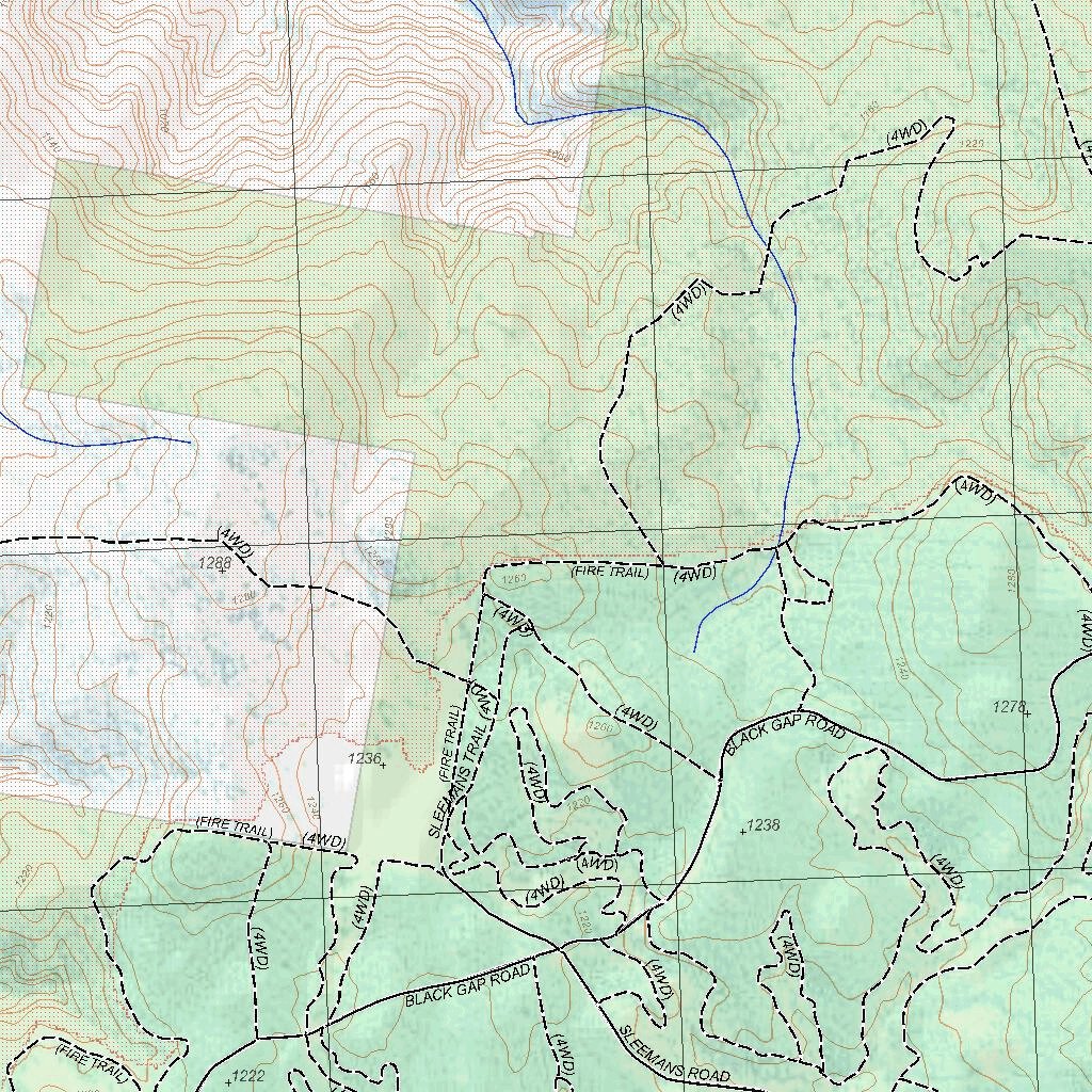 Getlost Map 9135-2S Scott NSW Topographic Map V15 1:25,000 by Getlost ...