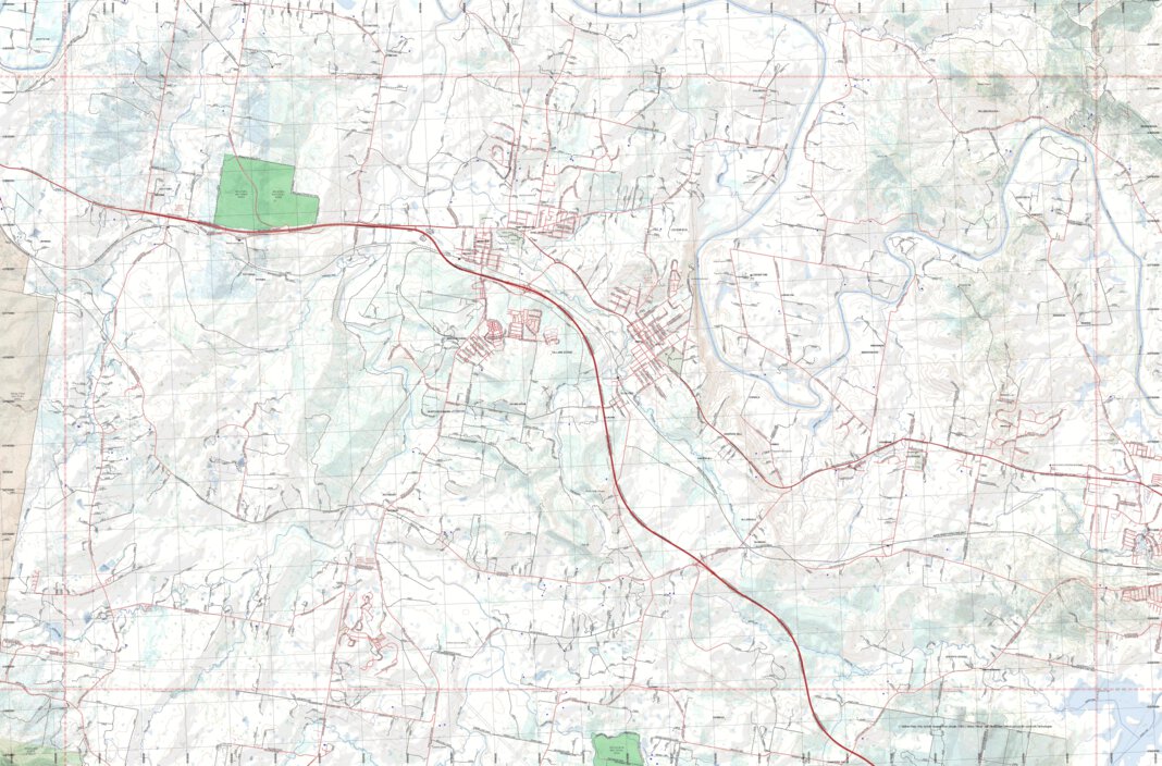 Getlost Map 9132-1S Greta NSW Topographic Map V15 1:25,000 by Getlost ...