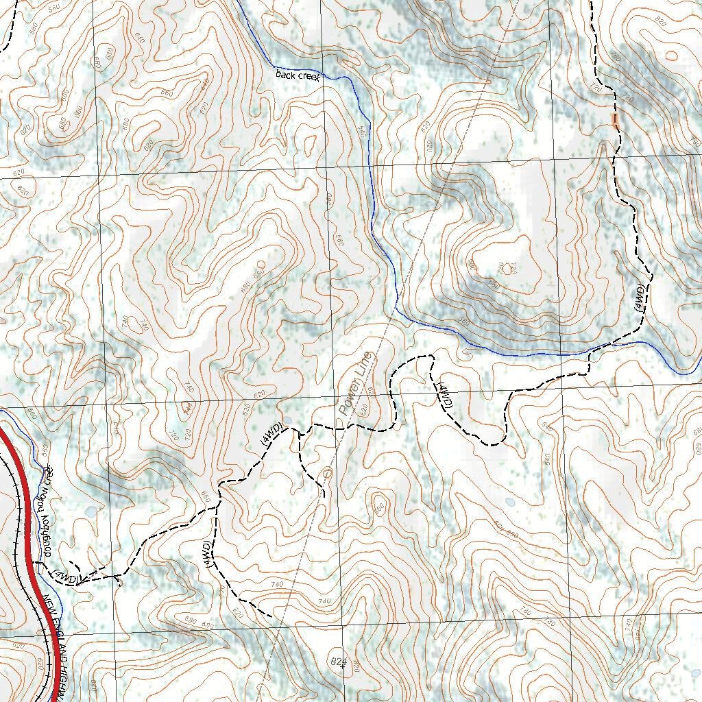 Getlost Map 9034-1S Temi NSW Topographic Map V15 1:25,000 by Getlost ...