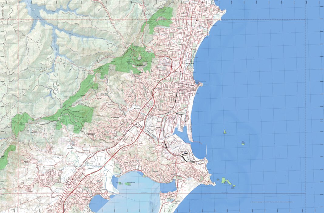 Getlost Map 9029-2S Wollongong NSW Topographic Map V15 1:25,000 by ...