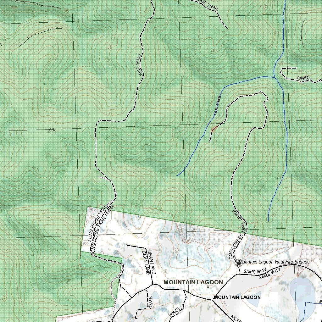 Getlost Map 9031-3S Mountain Lagoon NSW Topographic Map V15 1:25,000 by ...