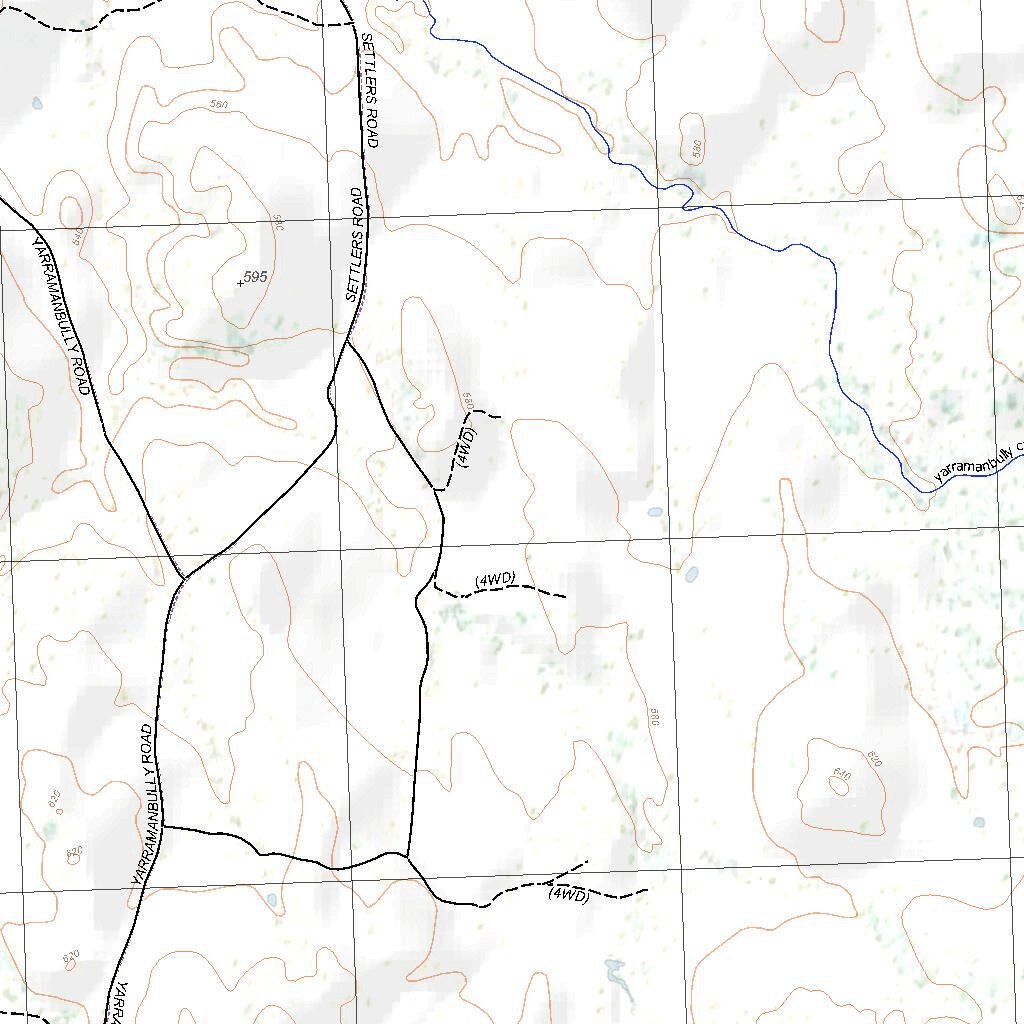 Getlost Map 9036-2N Klori NSW Topographic Map V15 1:25,000 by Getlost ...