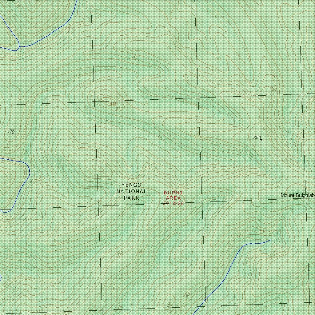 Getlost Map 9031-1N Moruben NSW Topographic Map V15 1:25,000 by Getlost ...
