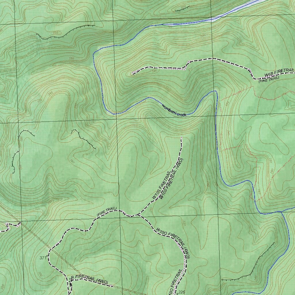Getlost Map 9030-3S Warragamba NSW Topographic Map V15 1:25,000 by ...
