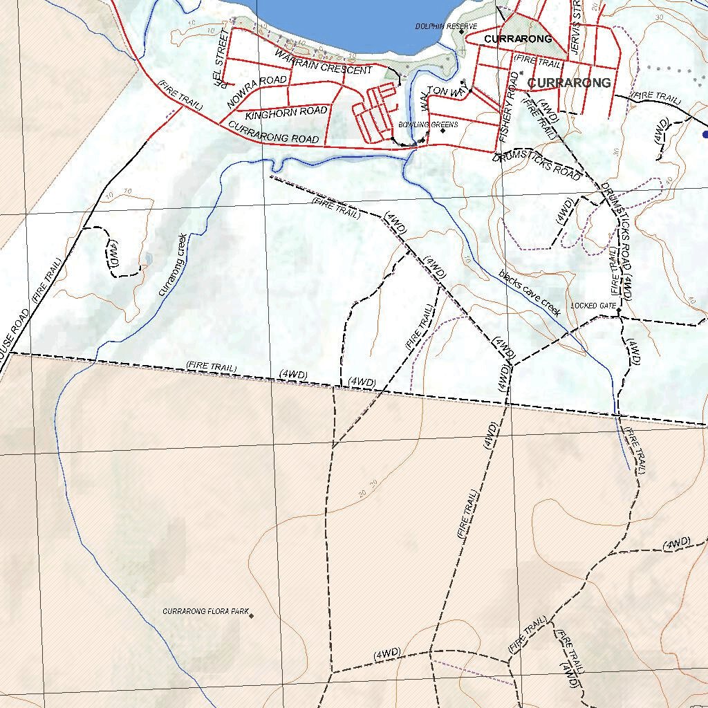 Getlost Map 9027-1N Currarong NSW Topographic Map V15 1:25,000 by ...