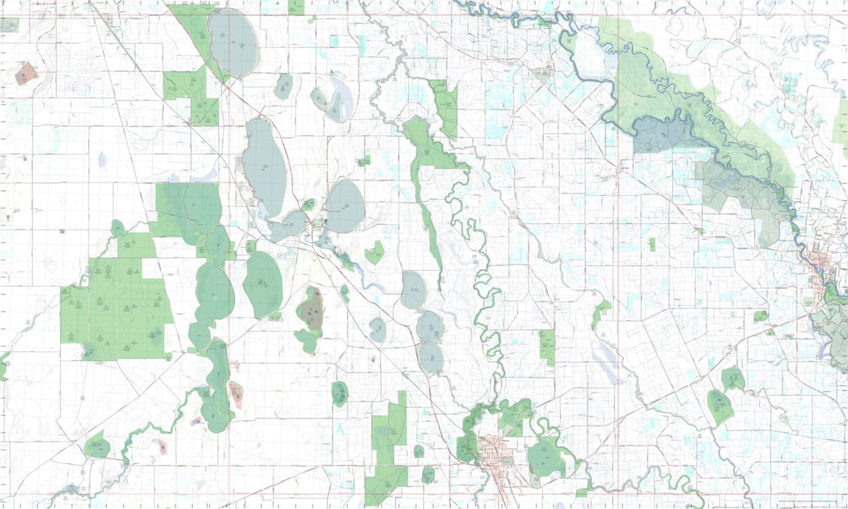 Getlost Map 7626-N Kerang NSW Topographic Map V15 1:25,000 by Getlost ...