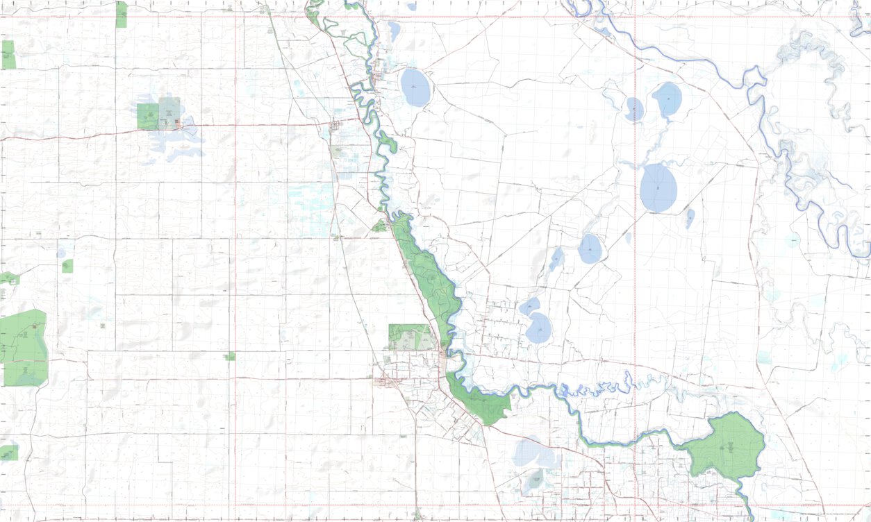 Getlost Map 7527-N Tooleybuc NSW Topographic Map V15 1:25,000 by ...