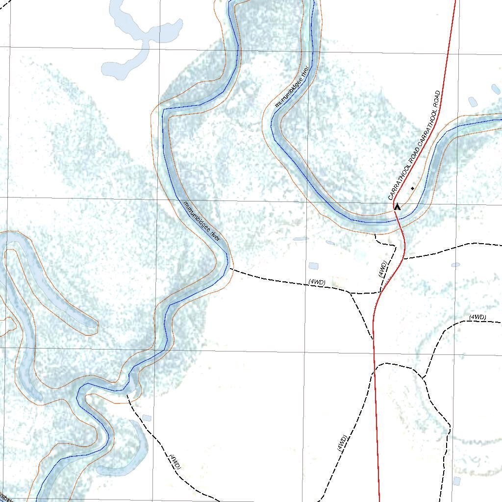 Getlost Map 7929-S Carrathool NSW Topographic Map V15 1:25,000 by ...