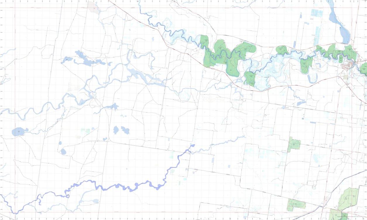 Getlost Map 8028-N Darlington Point NSW Topographic Map V15 1:25,000 by ...