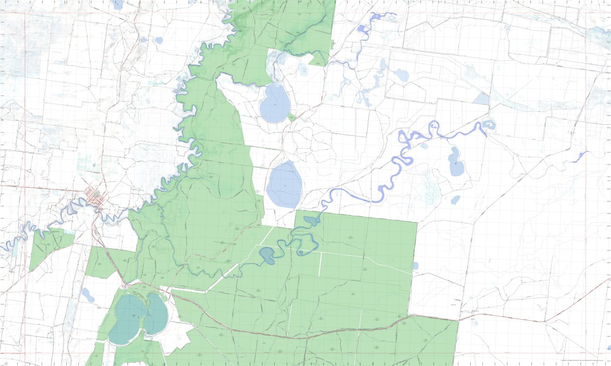 Getlost Map 7628-N Balranald NSW Topographic Map V15 1:25,000 by ...