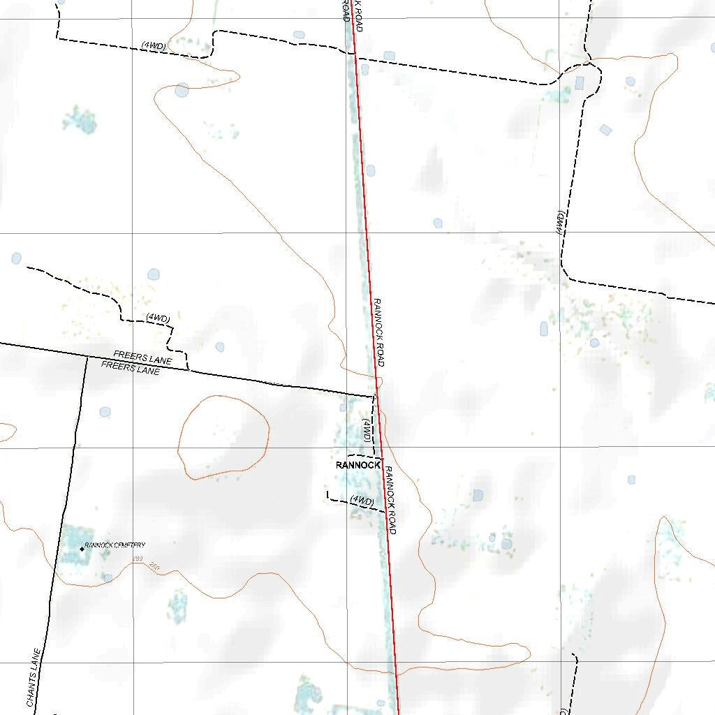 Getlost Map 8328-N Mimosa NSW Topographic Map V15 1:25,000 by Getlost ...