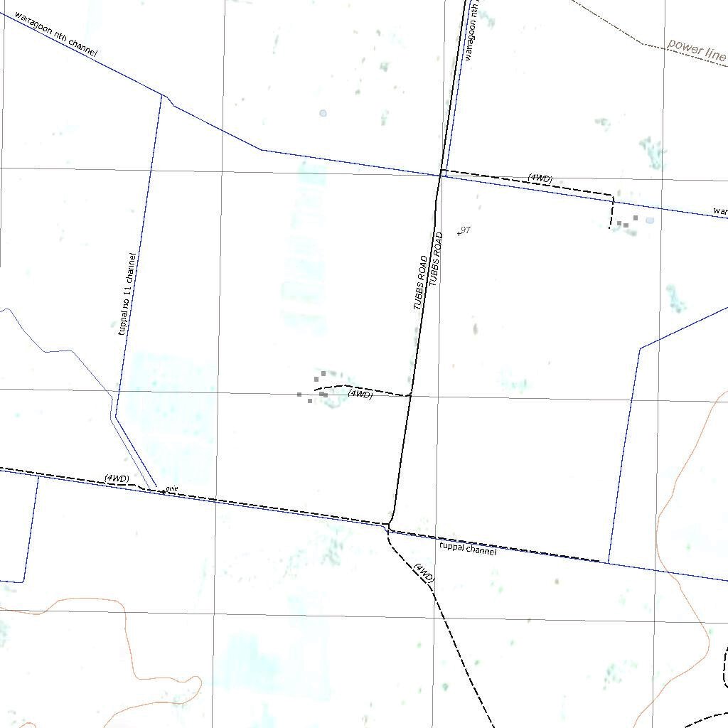 Getlost Map 7926-N Blighty NSW Topographic Map V15 1:25,000 by Getlost ...