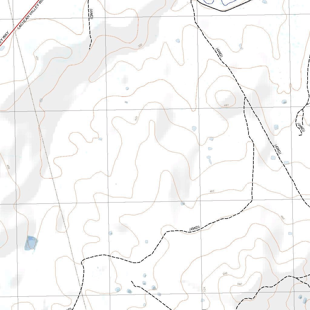 Getlost Map 8629-N Koorawatha NSW Topographic Map V15 1:25,000 by ...