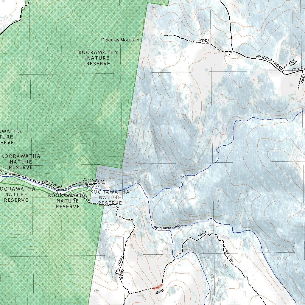 Getlost Map 8629-N Koorawatha NSW Topographic Map V15 1:25,000 by ...
