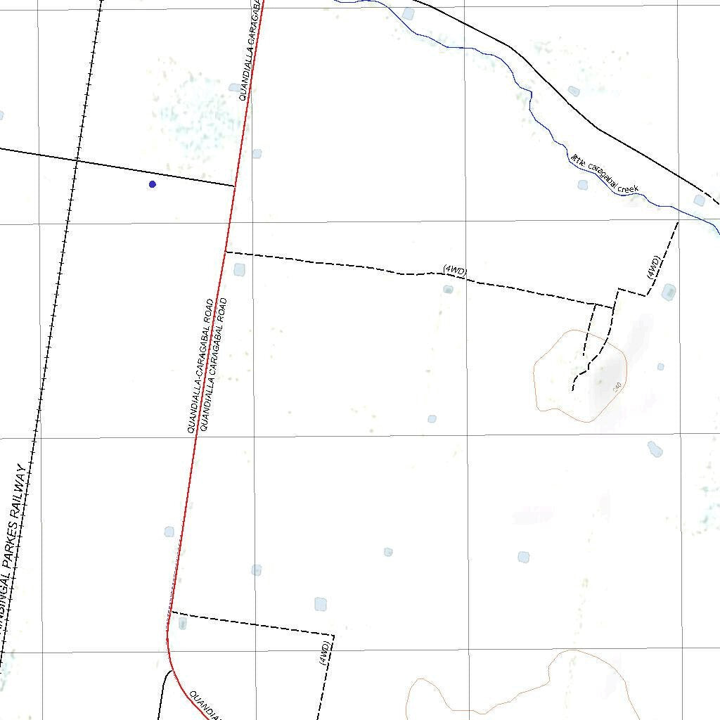 Getlost Map 8430-S Marsden NSW Topographic Map V15 1:25,000 by Getlost ...