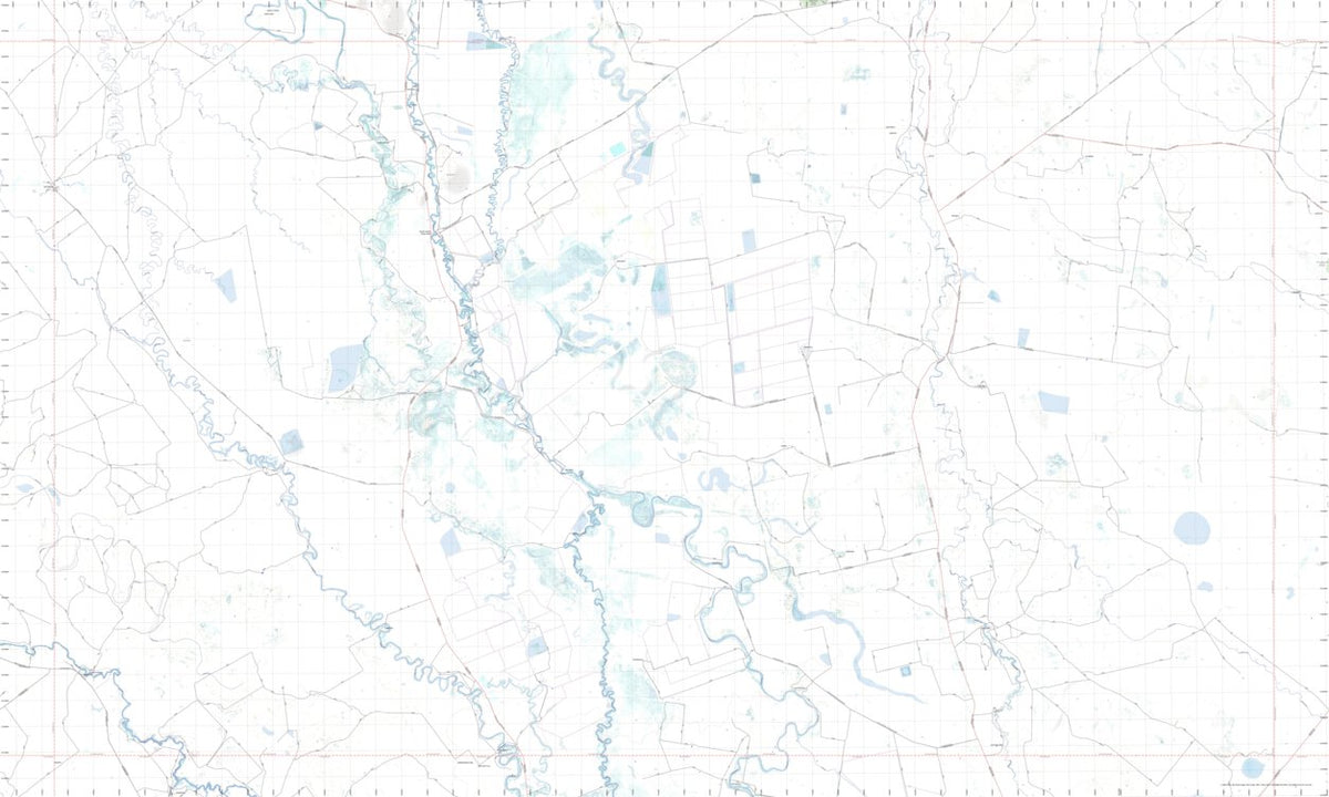 Getlost Map 8435-S Mount Harris NSW Topographic Map V15 1:25,000 by ...