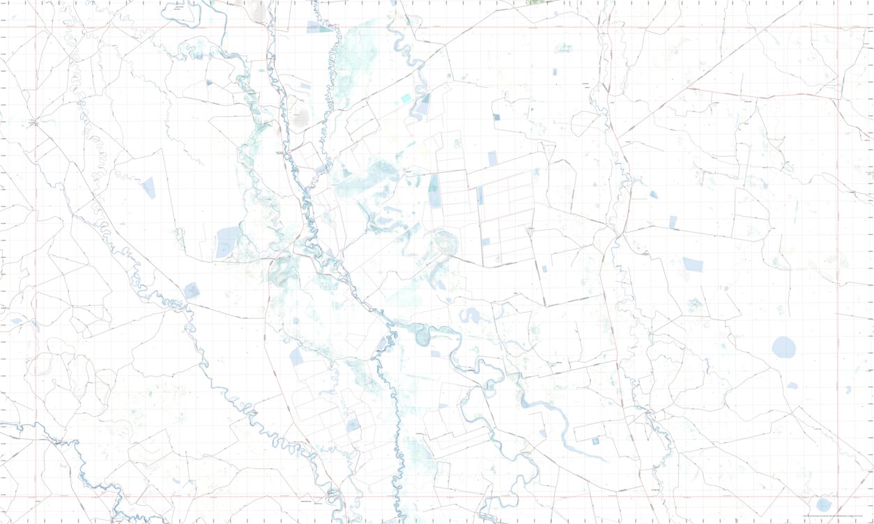 Getlost Map 8435-S Mount Harris NSW Topographic Map V15 1:25,000 by ...