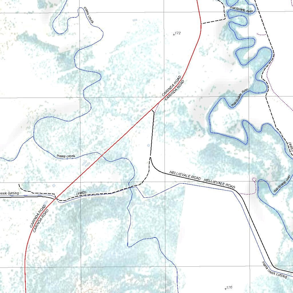 Getlost Map 8435-S Mount Harris NSW Topographic Map V15 1:25,000 by ...